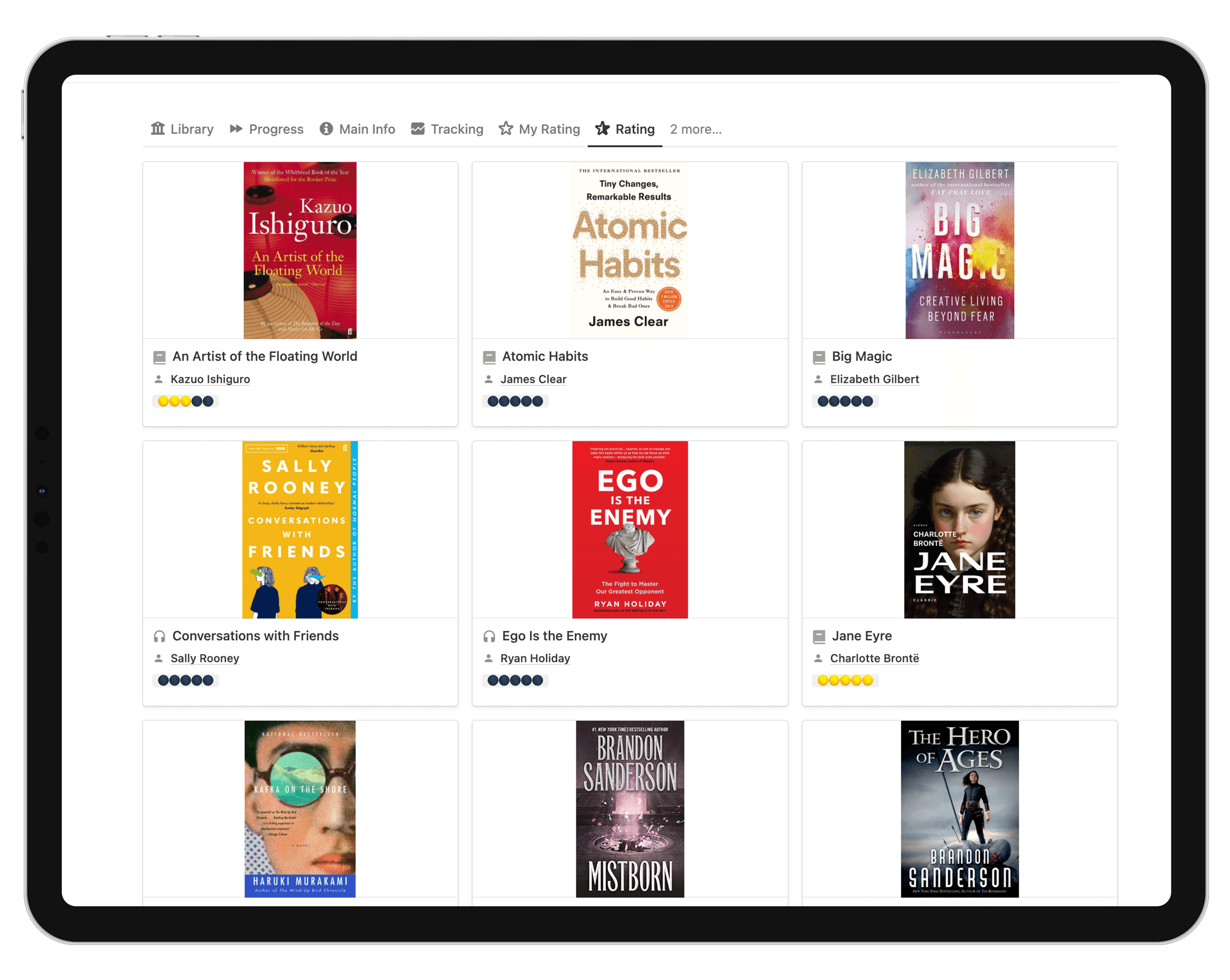 Ultimate Reading Tracker Template for Notion